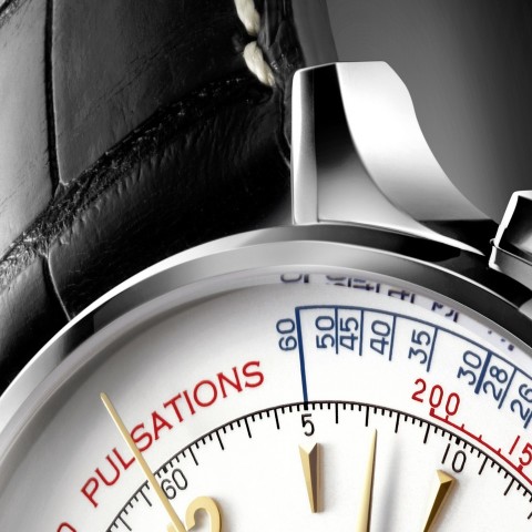 Longines Asthmometer-Pulsometer Chronograph - 0-100 Motori Orologi ...