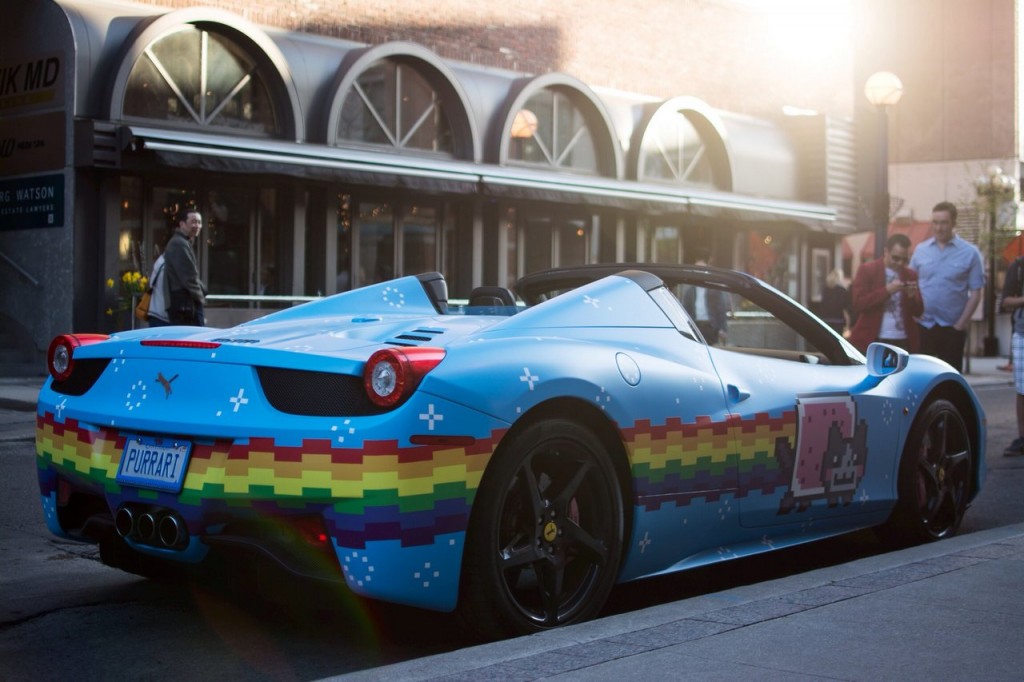 Purrari 458 purificata: la customizzazione di Joel Zimmerman sulla sua ...