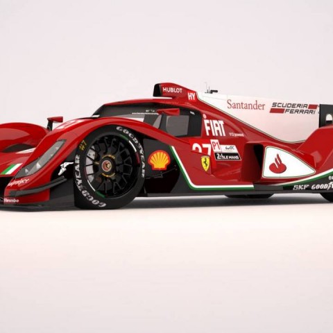 Ferrari LMP1 : la proposta di stile di un designer spagnolo - 0-100 ...