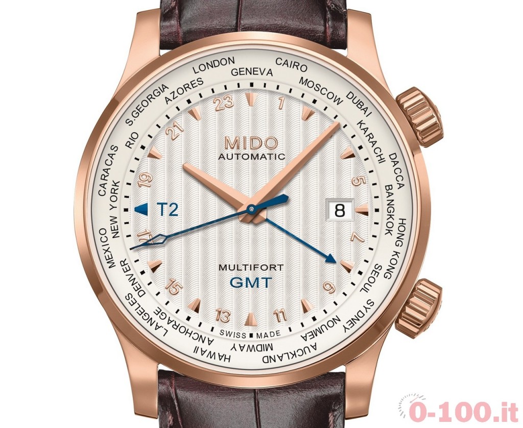 Mido Multifort 80th Anniversary GMT Edition Ref. M005.929.36.031.00 - 0 ...