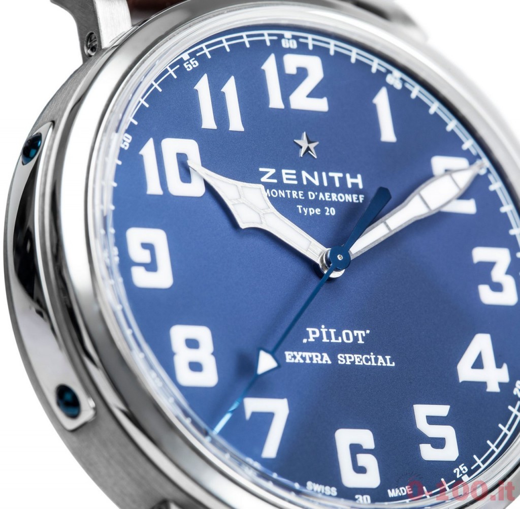 Zenith Pilot Type 20 Extra Special Blue Limited Edition - 0-100.it